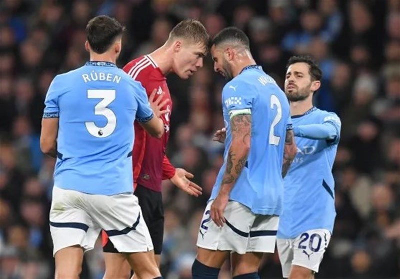 کنایه مهاجم منچستریونایتد به مدافع سیتی + عکس | فوتبال 11